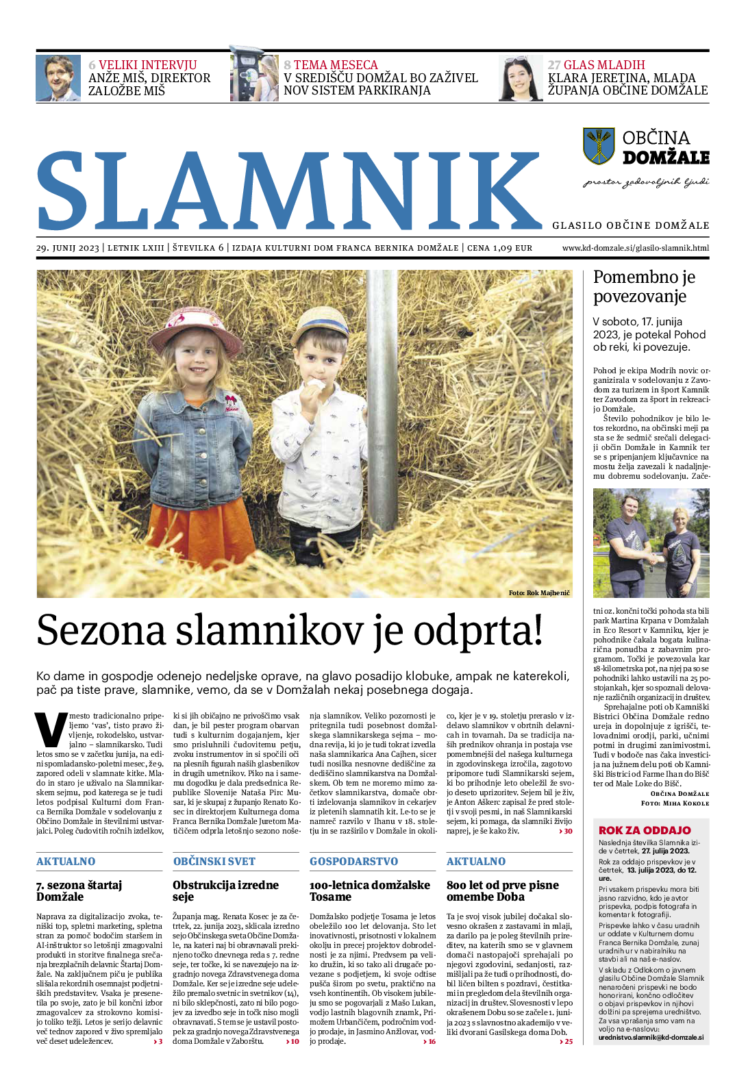 Slamnik št. 6 - domzale.si
